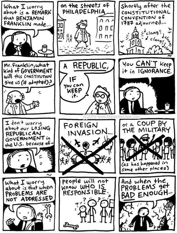 Civic Ignorance (w/ Justice David Souter) – Live Free and Draw 📖