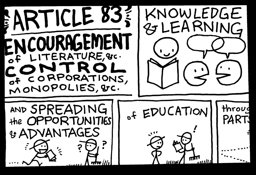 NH Constitution Article 83 (Part 1): Encouragement of Literature, &c ...