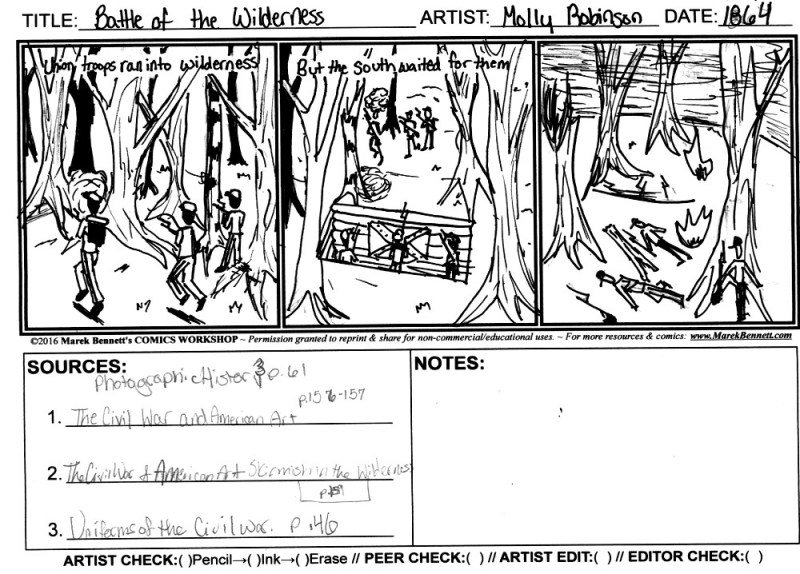 Civil War Comics Camp – Live Free and Draw 📖